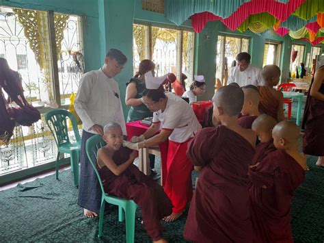 သရက်ချောင်းမြို့နယ်တွင် မြန်မာနိုင်ငံပြည်သူ့ကျန်းမာရေး ပညာရပ်ဆိုင်ရာ န