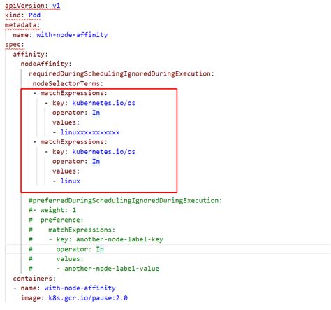 Kubernetes Nodeaffinity Confusion Stack Overflow