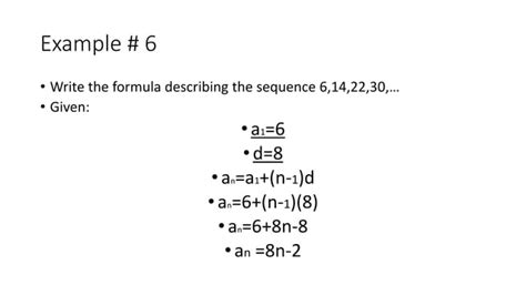 Arithmetic Sequence Pptx