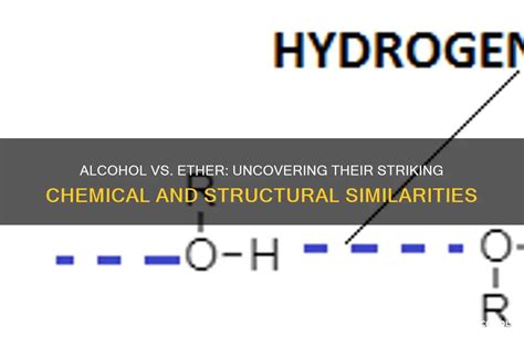 Alcohol Vs Ether Uncovering Their Striking Chemical And Structural