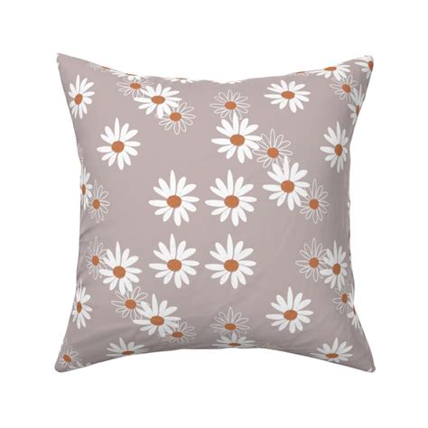 Cute Daisy Pattern Fabric Spoonflower