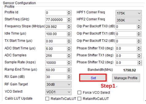 AWR1642BOOST AWR1642BOOST Sensors Forum Sensors TI E2E Support Forums