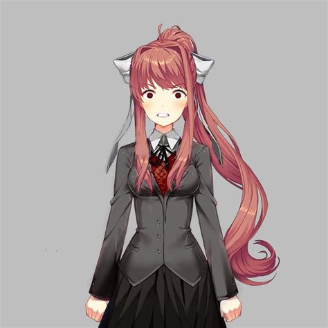 Evil Monika Sprite Edit Doki Doki Literature Club Amino