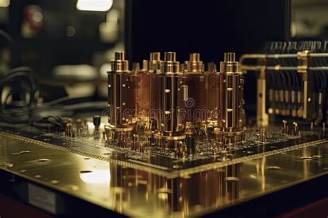 Super Computers And Quantum Processing Stock Image Image Of Transfer Intelligence 278392479