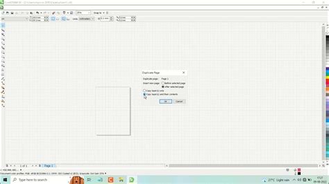 how to duplicate multiple pages in coreldraw youtube