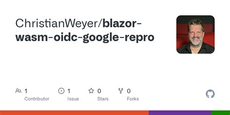 Github Christianweyer Blazor Wasm Oidc Google Repro