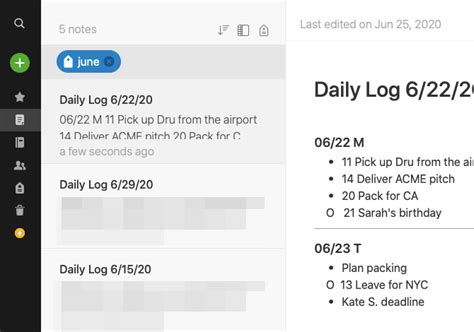 How To Use Evernote As A Bullet Journal