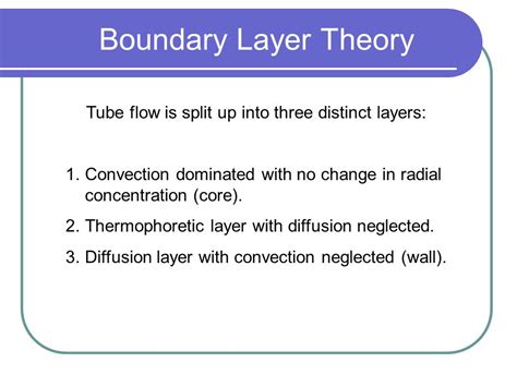 Numerical Treatment Of Thermophoretic Deposition In Tube Flow Dr Patrick A Tebbe Faculty