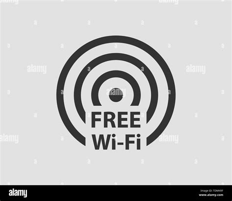 Free Wi Fi Icon Connection Zone Wifi Vector Symbol Radio Waves Signal