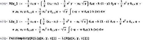 Mathematica Commands To Verify That The Differential Operators L Rl Download Scientific