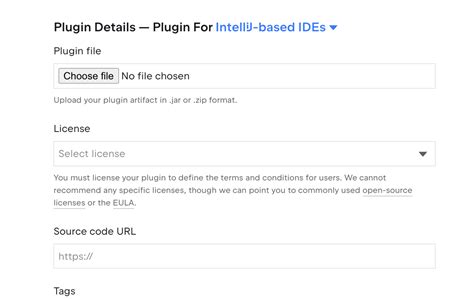You Must License Your Plugin To Define The Terms And Conditions For Users Intellij Platform