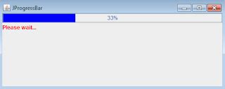 Java Programs JProgressBar