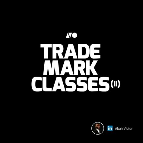 Trademark Classes Ii