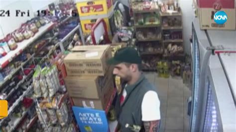 Собственик на магазин твърди че мъж е задигнал хранителни продукти Nova