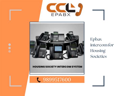 housing society intercom system epabx system