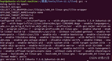ubuntu 18 04 lts 安装 llvm 12 0 1 ubuntu llvm12安装 csdn博客