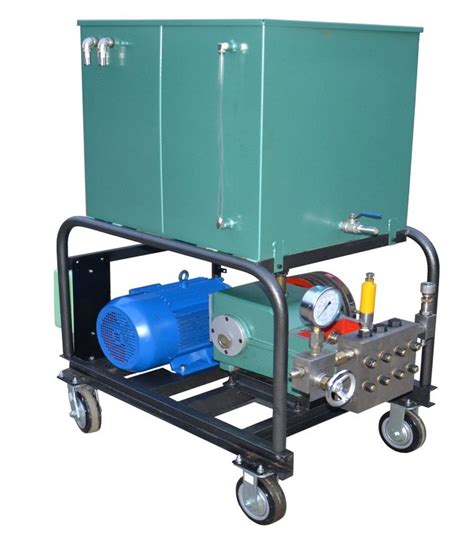 56l Min 10000 Psi Hydraulic Pipeline Pressure Testing Pump Hydro Test