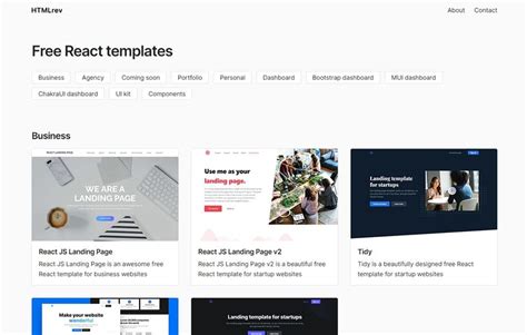 Htmlrev Free Html Bootstrap Tailwind Templates Betalist