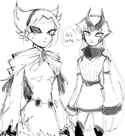 Nina And Jubell Sketch By Dreamwalker44 On Deviantart