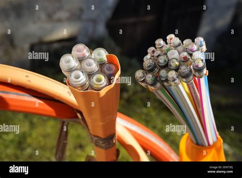High Speed Internet Cables Stock Photo Alamy