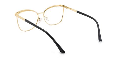 Blakeley Rectangle Gold Glasses For Women Lensmart