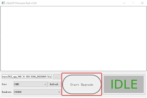 How To Upgrade XTool D1 Pro Firmware XTool Support Center