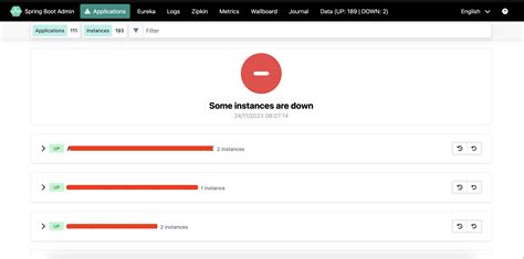 Down Instances Are No Longer Visible At The Top Of The List · Issue 2925 · Codecentric Spring