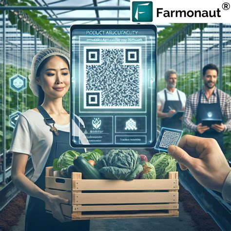 Blockchain Secure Qr Code Generator For Farming
