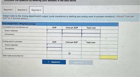 Solved Tableau Da 20 2 Static Exercise Computing Cost