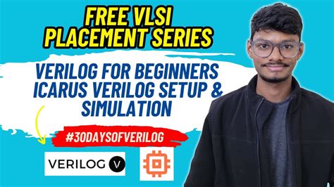 Free Verilog Simulator Icarus Verilog Installation And Usage 30daysofverilog Youtube