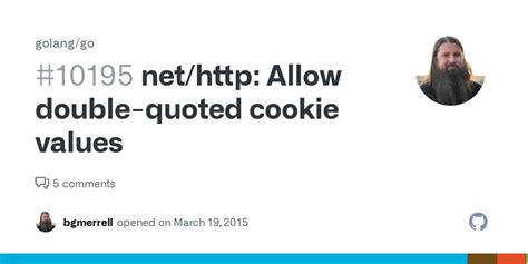 Net Allow Double Quoted Cookie Values Issue Golang Go Github