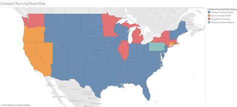 2023 Compact Nursing States And Licensure Full List