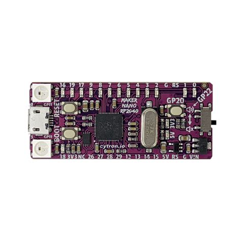 Maker Nano Rp2040 Simplificando Proyectos Con Rp2040