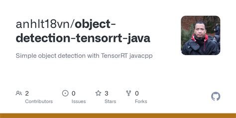 Github Anhlt18vn Object Detection Tensorrt Java Simple Object Detection With Tensorrt Javacpp