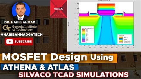 Silvaco Tcad Step By Step Tutorial Mosfet Design With Athena And Atlas 🔍️🚀 🔬💻️mosfet Tcad