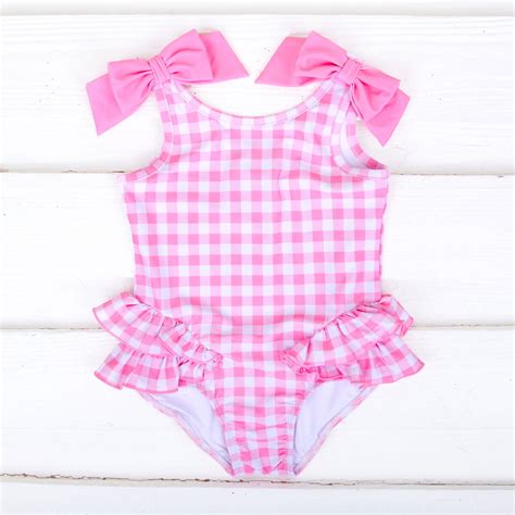 Capri One Piece Swimsuit Pink Classic Whimsy