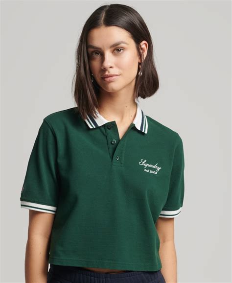 Superdry Shirt Damen Größe S M Tanne Weiß Hemd Polohemd Shirt Damen
