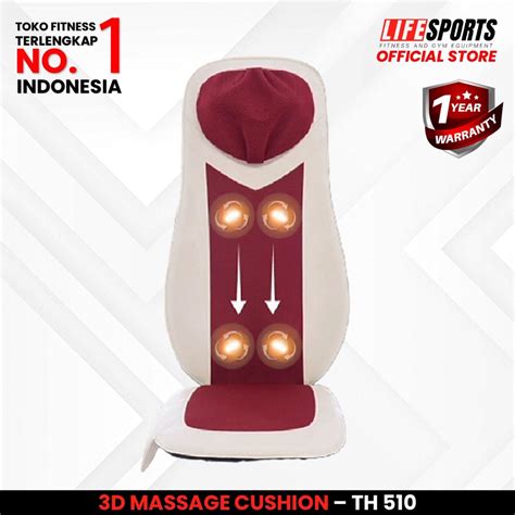 Jual Lifesports New Alat Pijat Tokuyo 3d Kursi Pijat Massage Cushion