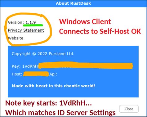 Android Rushdesk Client Doesnt Connect To Self Host Sever Rrustdesk