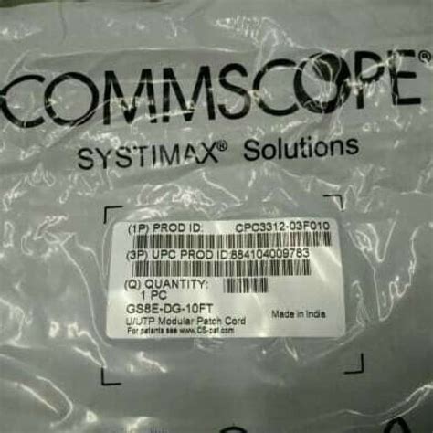 Promo Patch Cord Utp Cat 6 Systimax 9 Feet Abu2 Diskon 23 Di Seller Gigaba Store Kalibata