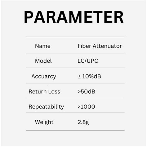 Lc Fiber Optic Attenuator Male Female Adapter Ad601 Dynamic Ee Zone Sdn Bhd
