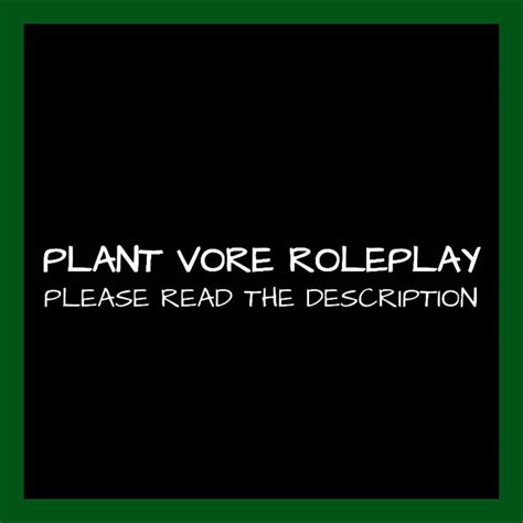 Plant Vore Roleplay By Storyteller000 On Deviantart