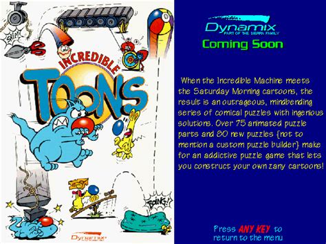 Sid And Als Incredible Toons Official Promotional Image Mobygames