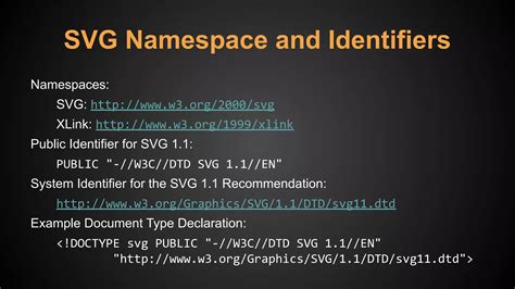 SVG Scalable Vector Graphics PPT