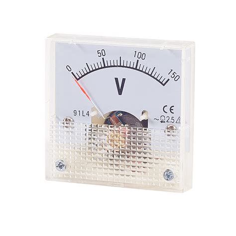 Heyiarbeit L AC Analog Panel Voltage Gauge V Volt Meter For Voltage Measurement Devices