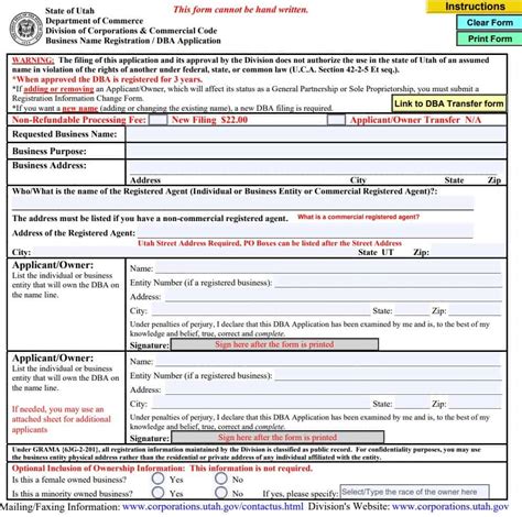 Utah Dba Registration In 3 Easy Steps Startup 101