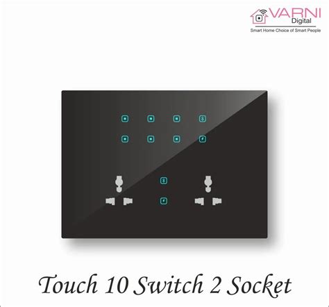 Capacitive 6a Touch 10 Switch 2 Socket 2m 5a At ₹ 11999 Piece In Vadodara Id 24818303048