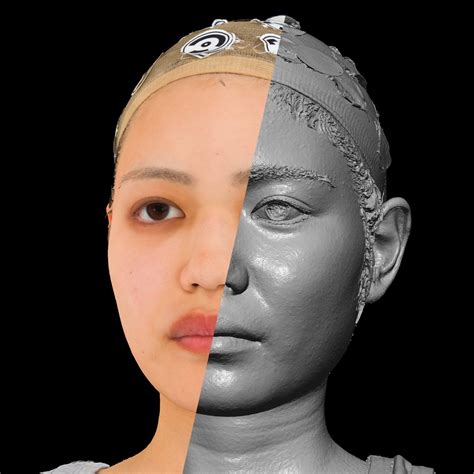 3d Asian Female 20s Head Scan 039 Turbosquid 2105517