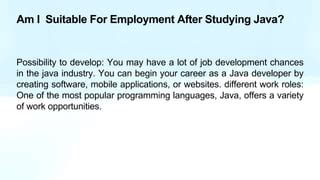 Java Developer Jobs PPT Pptx
