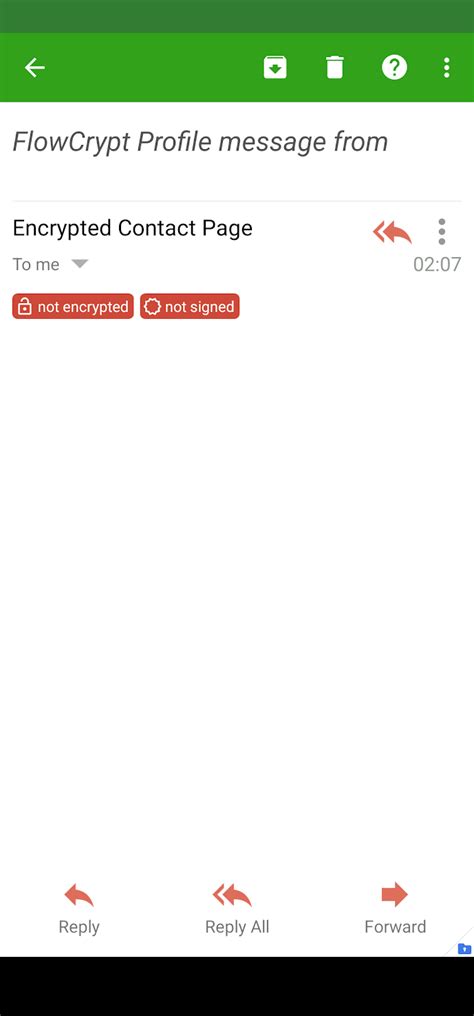 Encrypted Message Content Are Completely Hidden In Android App Issue 1744 FlowCrypt